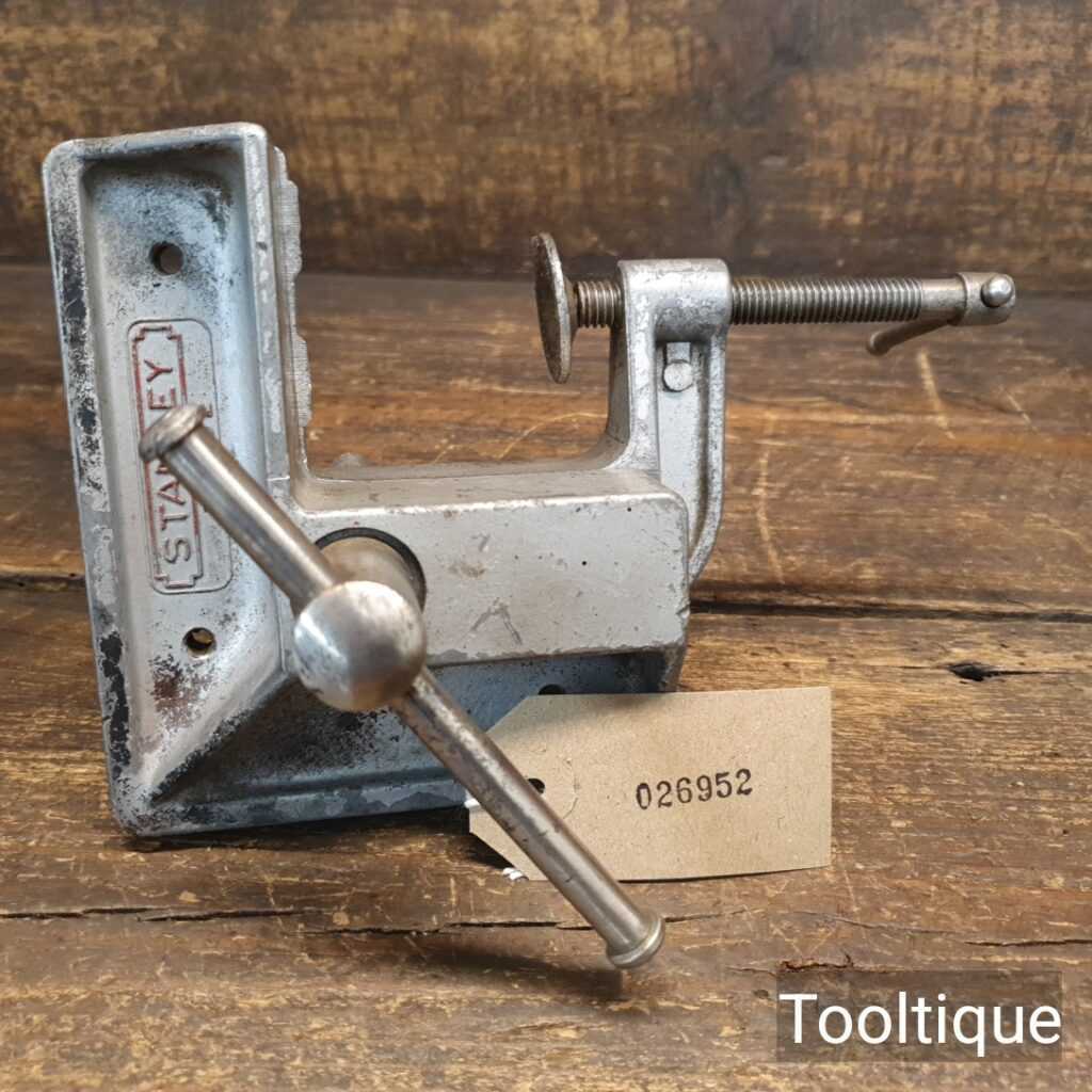 Vintage Stanley No: 702 Corner Bench Vice 5″ Jaws – Original Condition ...