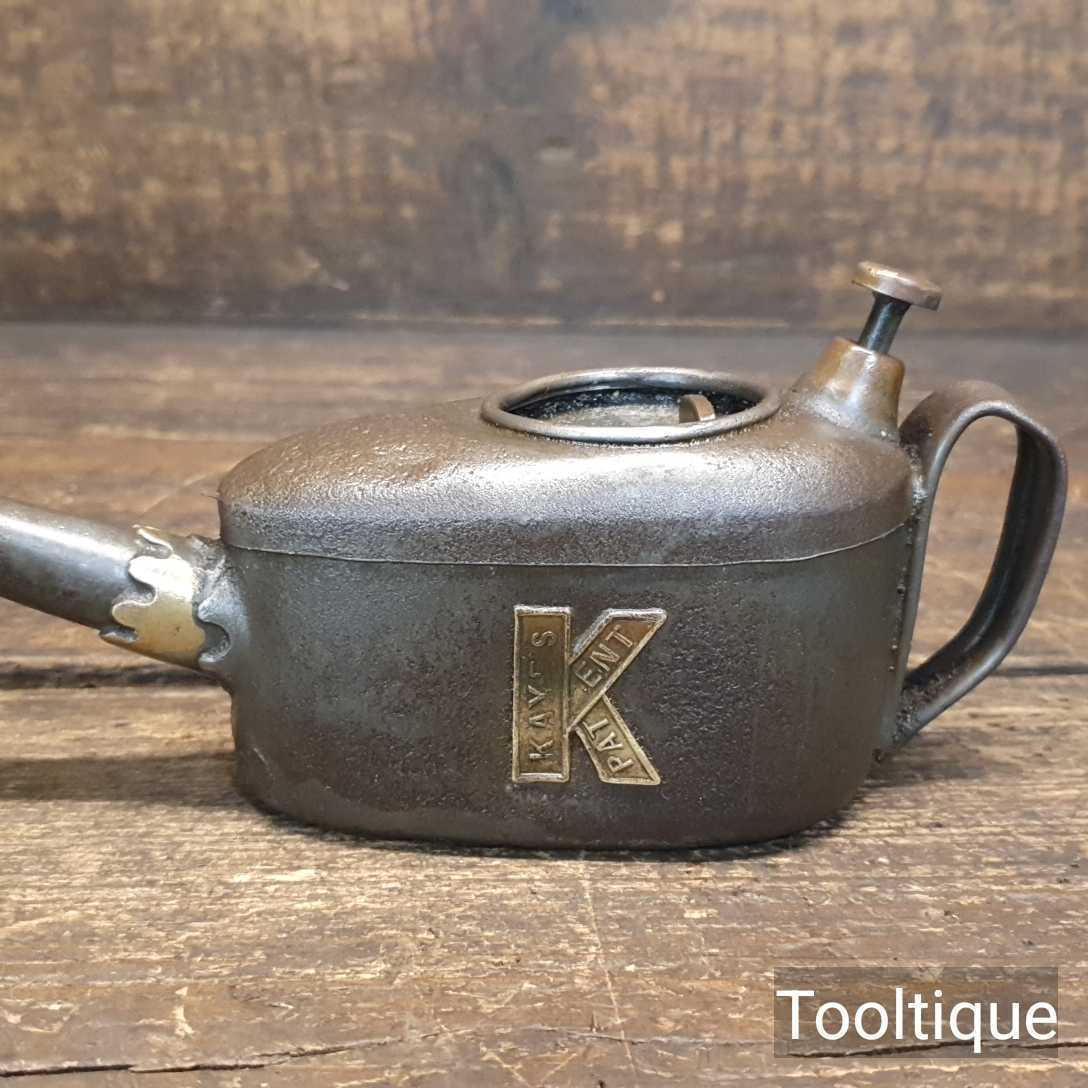 Vintage 1/3 Pint Kayes Pie Crust Patent Oil Can – Good Condition ...