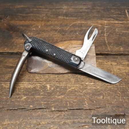 Vintage WW2 1944 Pocket Multitool With 3 Attachments Stamped Broad ...