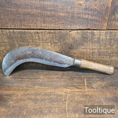 Vintage C.F. Le.Cuirol 9” Long Billhook Beechwood Handle – Sharpened ...