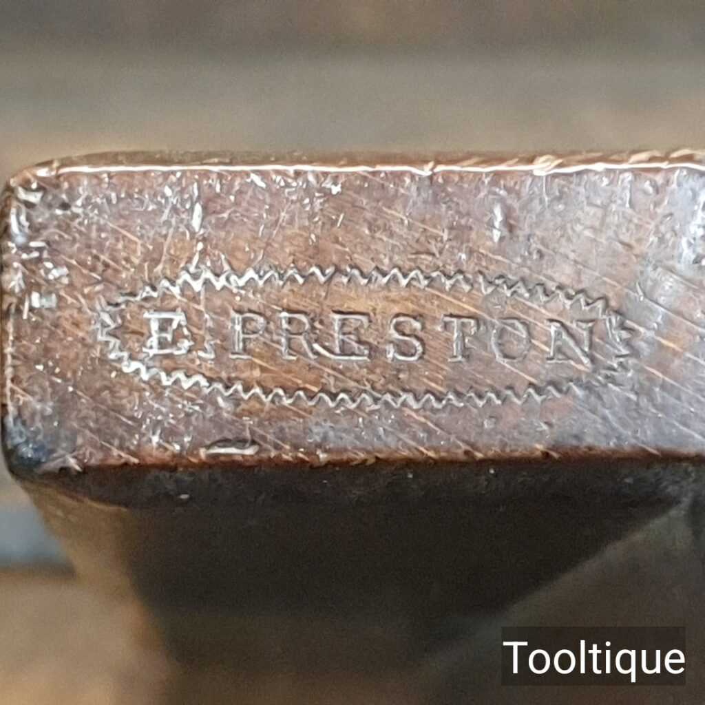 Antique Late 19th Century Edward Preston 3/8” Side Beading Moulding ...