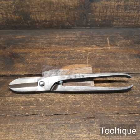 Vintage Gilbow Patented 10” Tin Snips – Sharpened Ready To Use | Tooltique