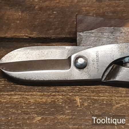 Vintage Gilbow Patented 10” Tin Snips – Sharpened Ready To Use | Tooltique