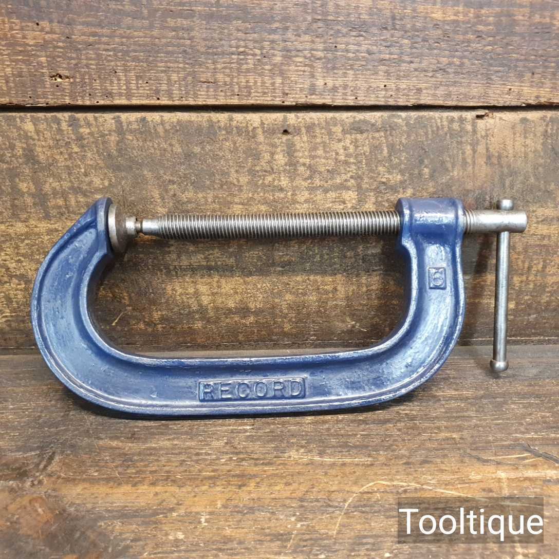 Vintage 6” Record Fine Threaded G Clamp – Fully Refurbished Ready For ...