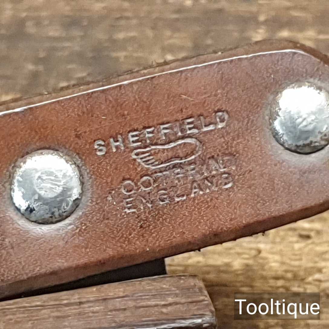 Vintage Footprint Tools Hacking Knife Leather Handle – Ready For Use ...