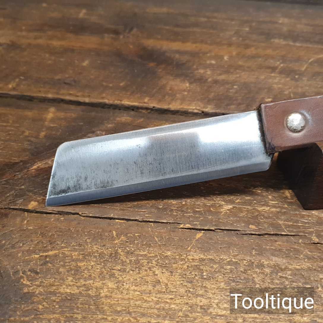 Vintage Footprint Tools Hacking Knife Leather Handle – Ready For Use ...