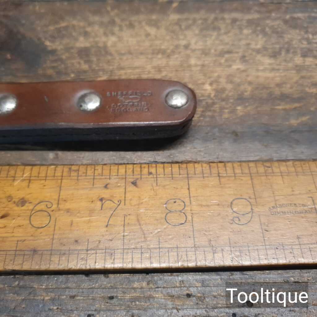 Vintage Footprint Tools Hacking Knife Leather Handle – Ready For Use ...