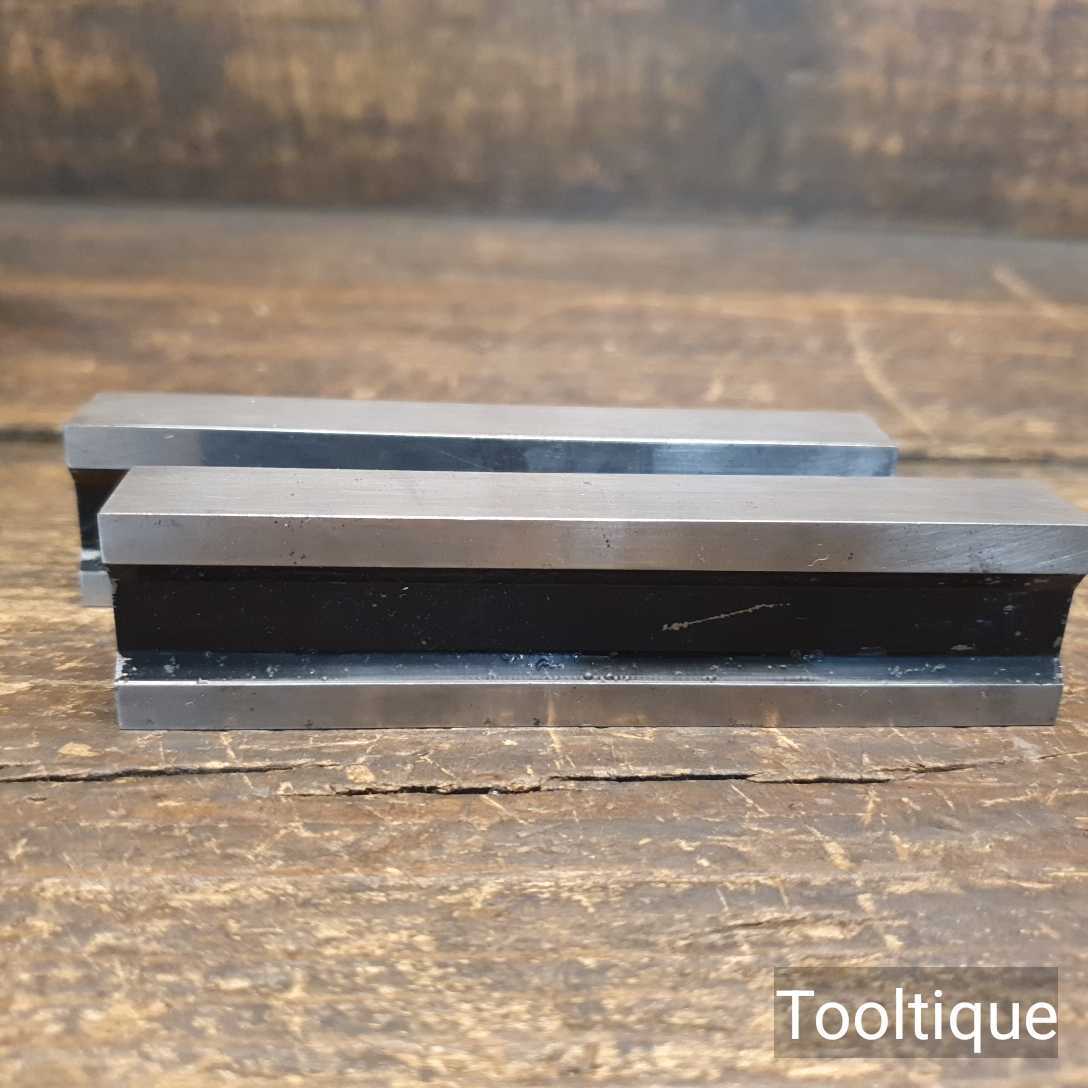 Vintage Pair of 4” Engineers Parallel Steel Bars – Good Condition ...