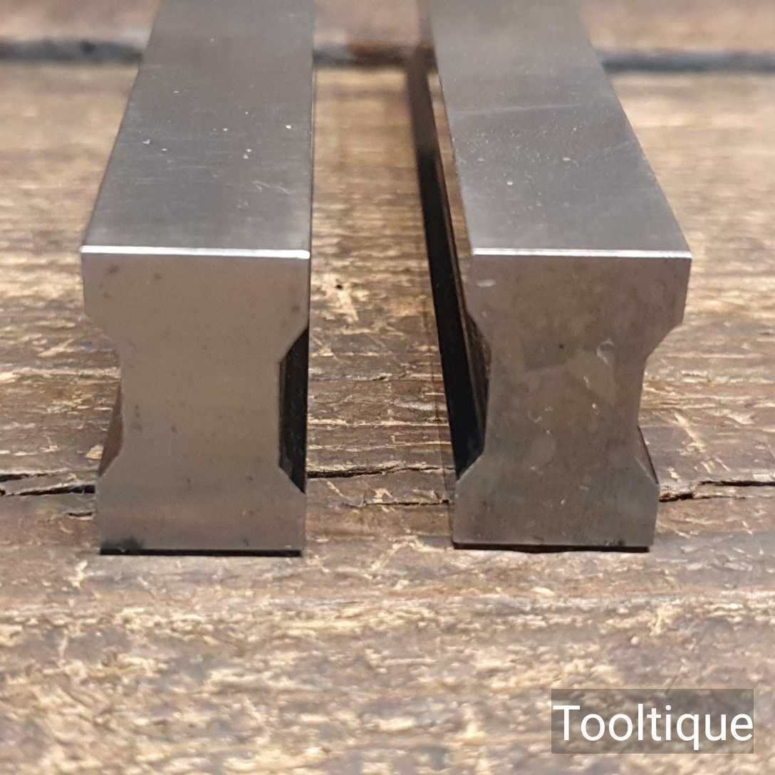 Vintage Pair of 4” Engineers Parallel Steel Bars – Good Condition ...