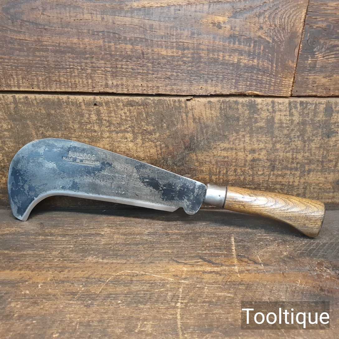 Vintage Bulldog Billhook – Sharpened & Honed Ready To Use | Tooltique