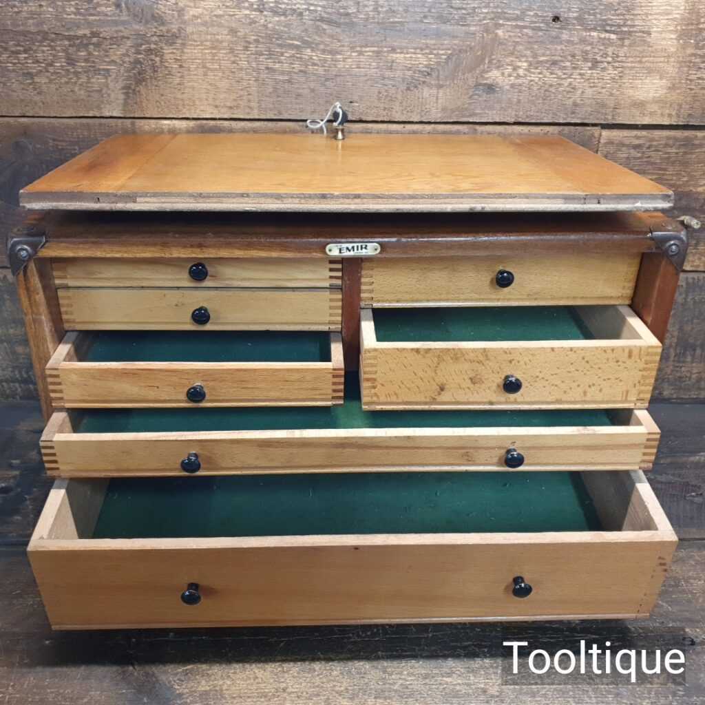Vintage Emir Engineers Tool Chest With Draws & Original Key – Good ...