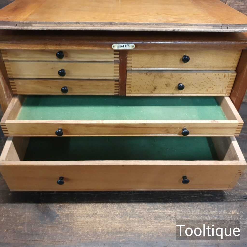 Vintage Emir Engineers Tool Chest With Draws & Original Key – Good ...