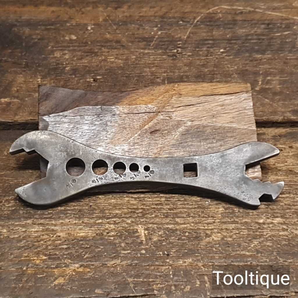 Early Bicycle Spanner Stepped Jaws & Other Multi Operational Functions ...