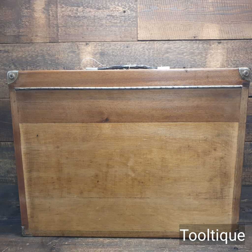Vintage Neslein Engineers Machinist Wooden Tool Chest with Key – Good ...