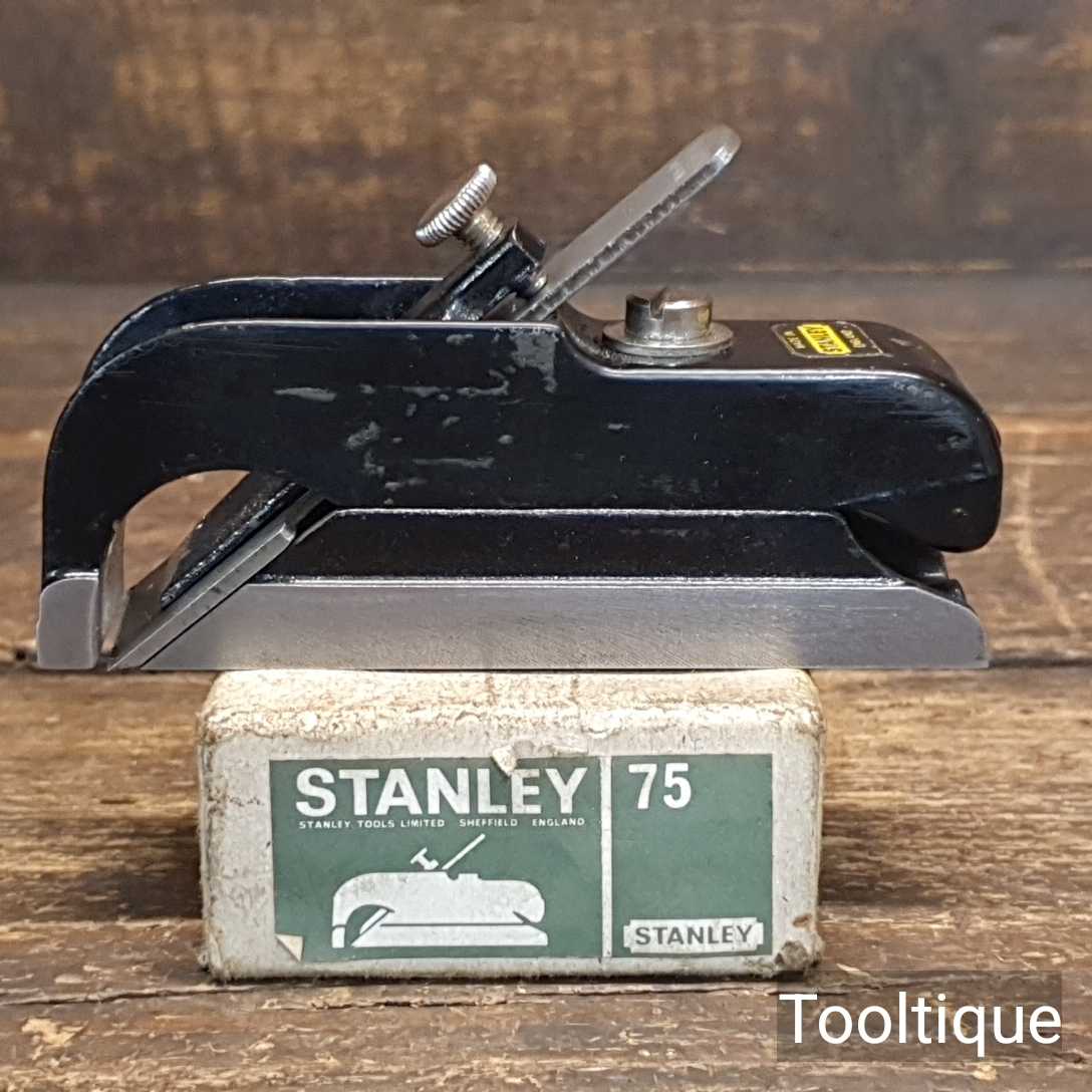 Vintage Boxed Stanley England No: 75 Bullnose Plane – Good Condition ...