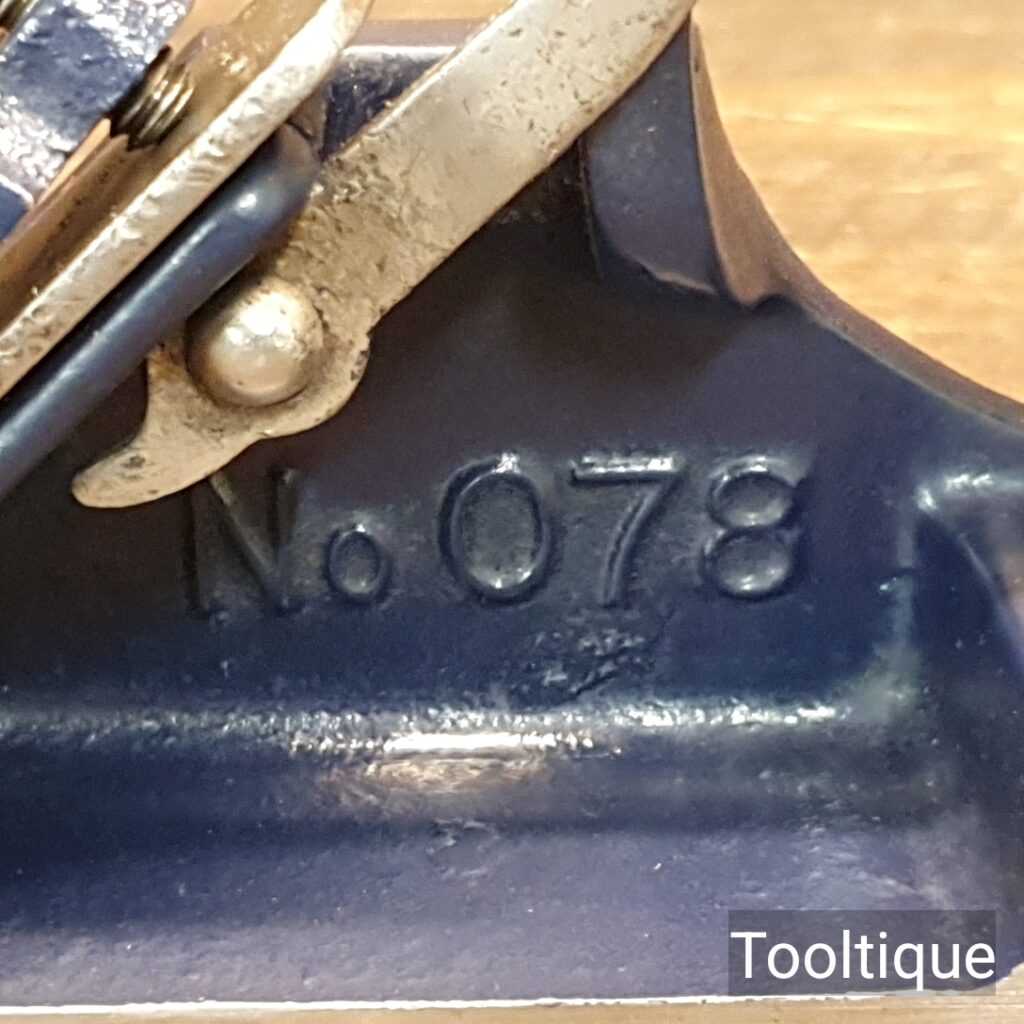 Vintage Record No: 078 Special Chisel Plane – Fully Refurbished Ready ...
