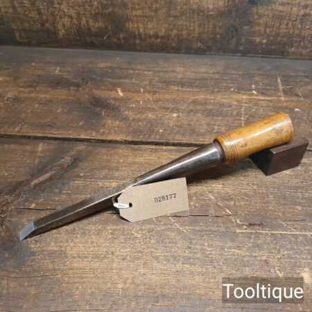 Heavy Duty Antique Joseph Buck London 3/8” Wide Socket Firmer Chisel ...