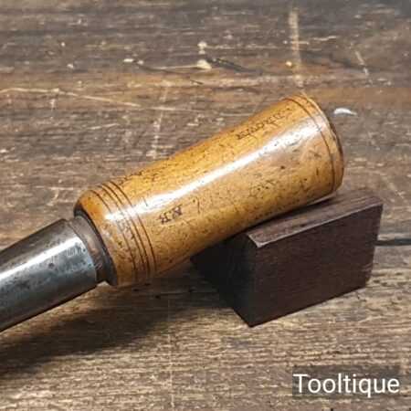 Heavy Duty Antique Joseph Buck London 3/8” Wide Socket Firmer Chisel ...