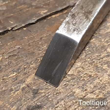 Heavy Duty Antique Joseph Buck London 3/8” Wide Socket Firmer Chisel ...