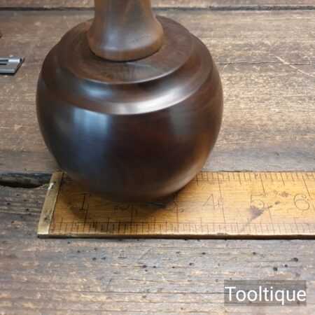 Bespoke Hand Wood-Turned Reclaimed Old Lignum Vitae Mallet Cherry ...