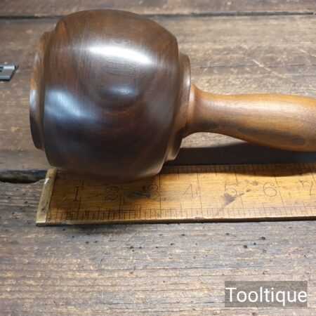 Bespoke Hand Wood-Turned Reclaimed Old Lignum Vitae Mallet Cherry ...