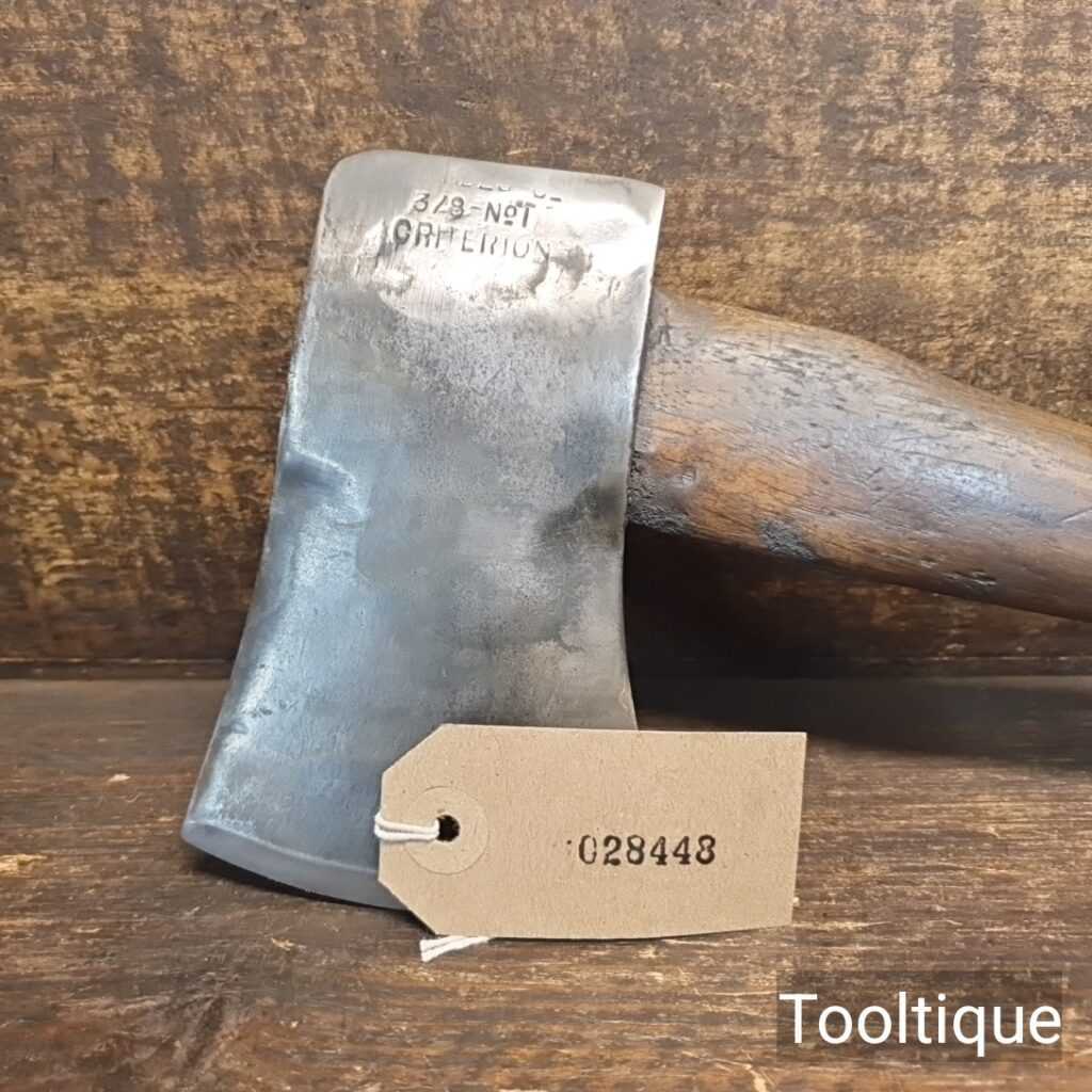 Vintage Brades Criterion Axe Fully Refurbished & Sharpened Ready To Use ...