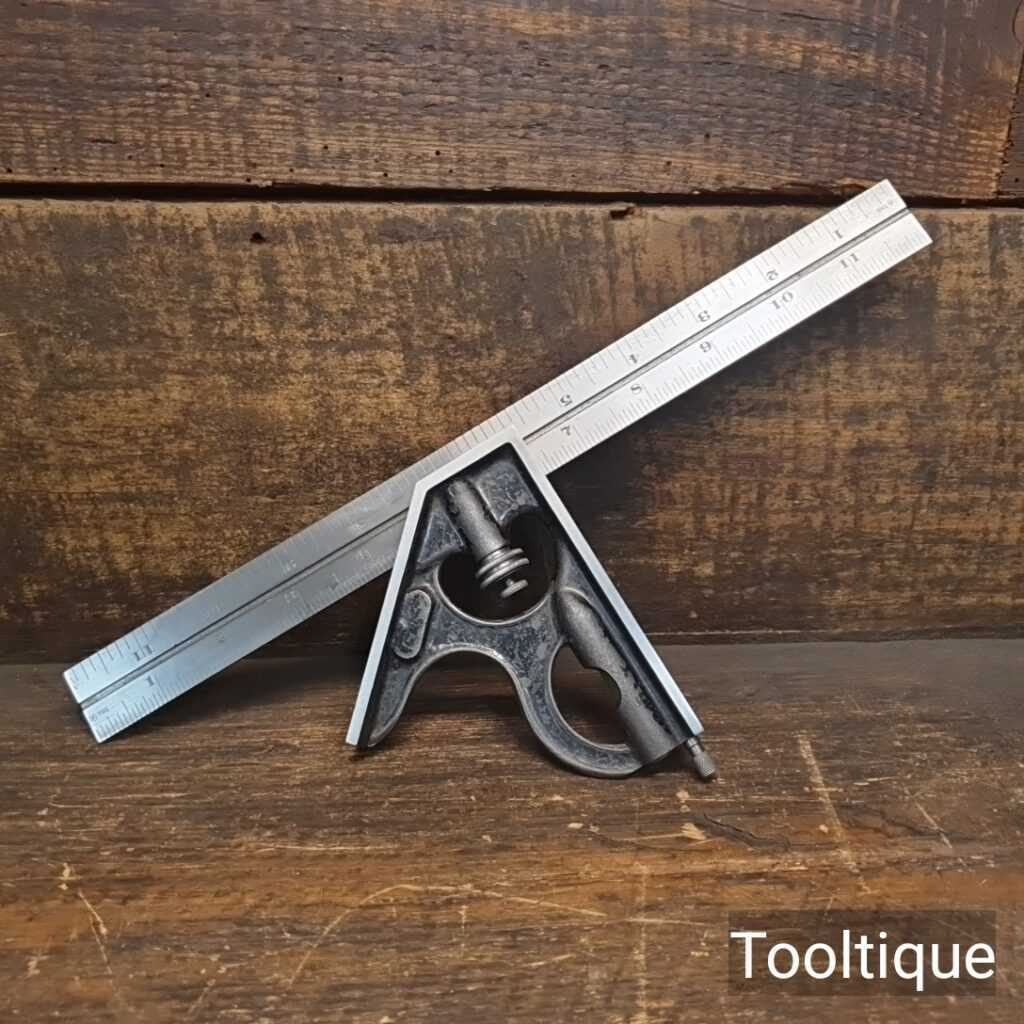 Vintage Moore & Wright Combination Set Square – Refurbished Ready To ...