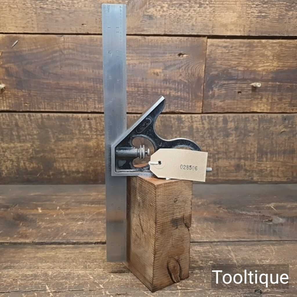 Vintage Moore & Wright Combination Set Square – Refurbished Ready To ...