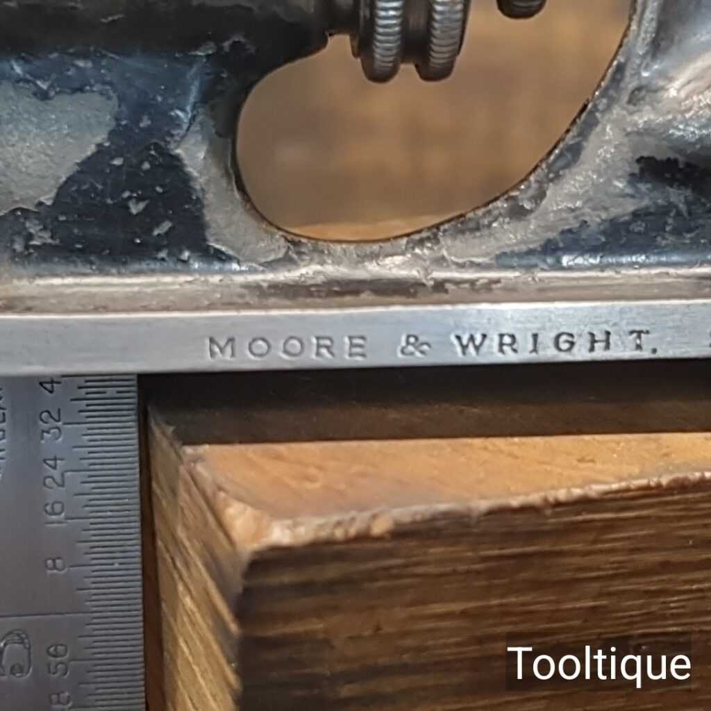 Vintage Moore & Wright Combination Set Square – Refurbished Ready To ...