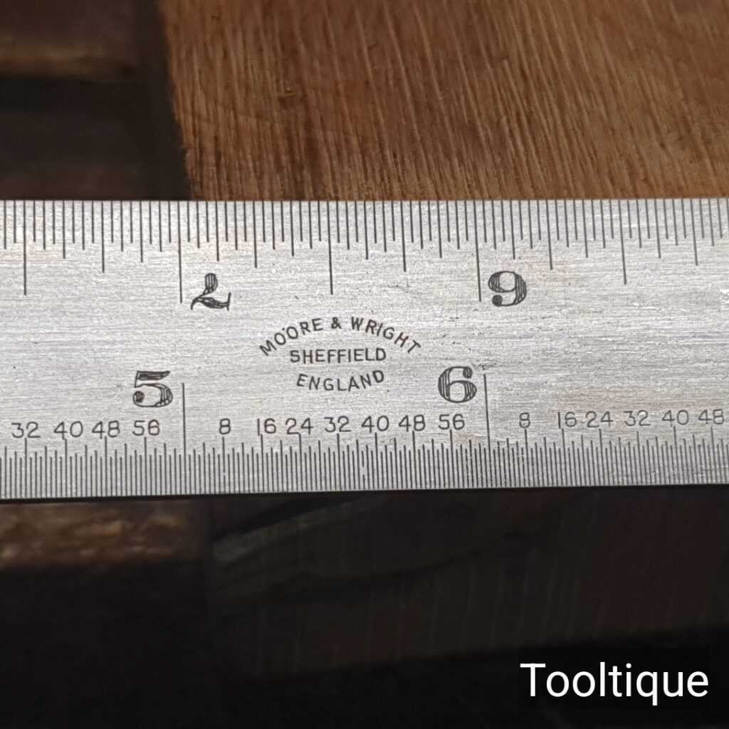 Vintage Moore & Wright Combination Set Square – Refurbished Ready To ...