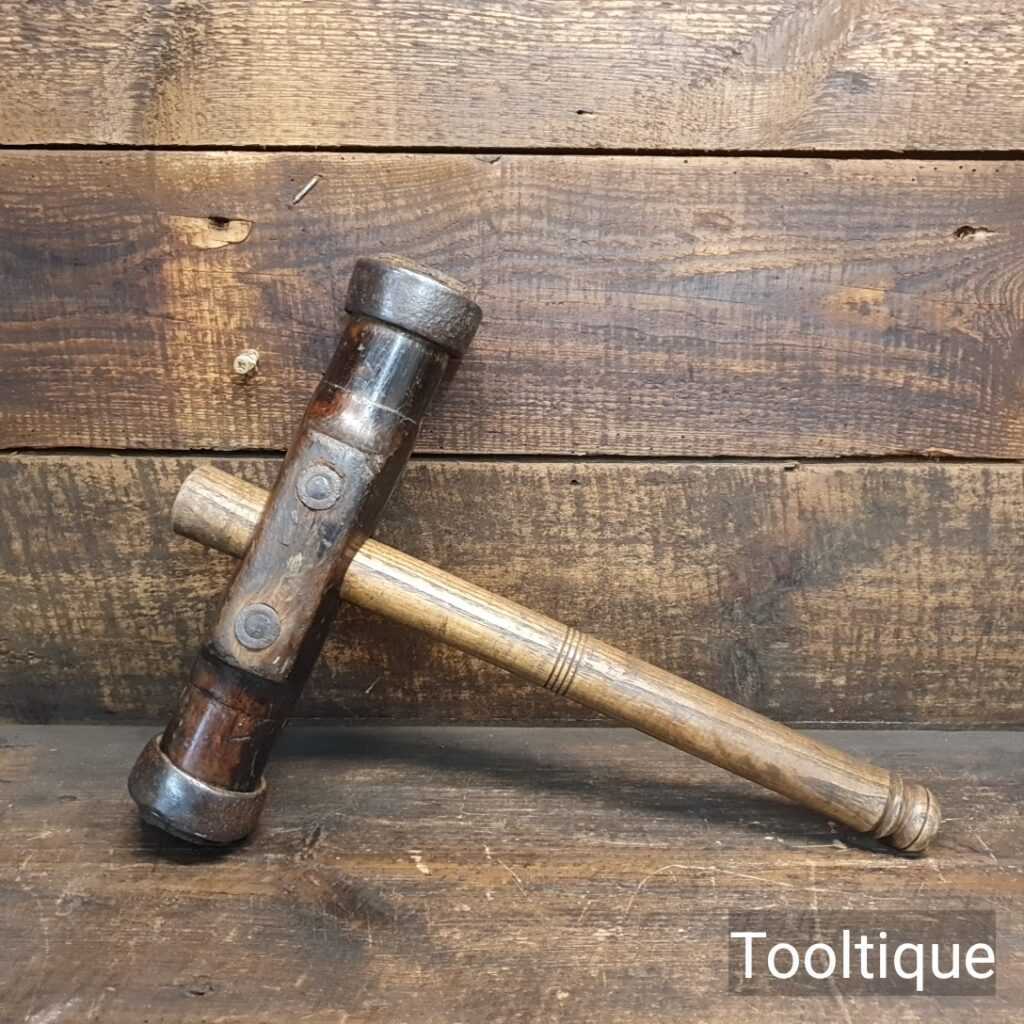 Vintage Boat Builders Lignum Caulking Hammer Mallet – Ready To Use ...