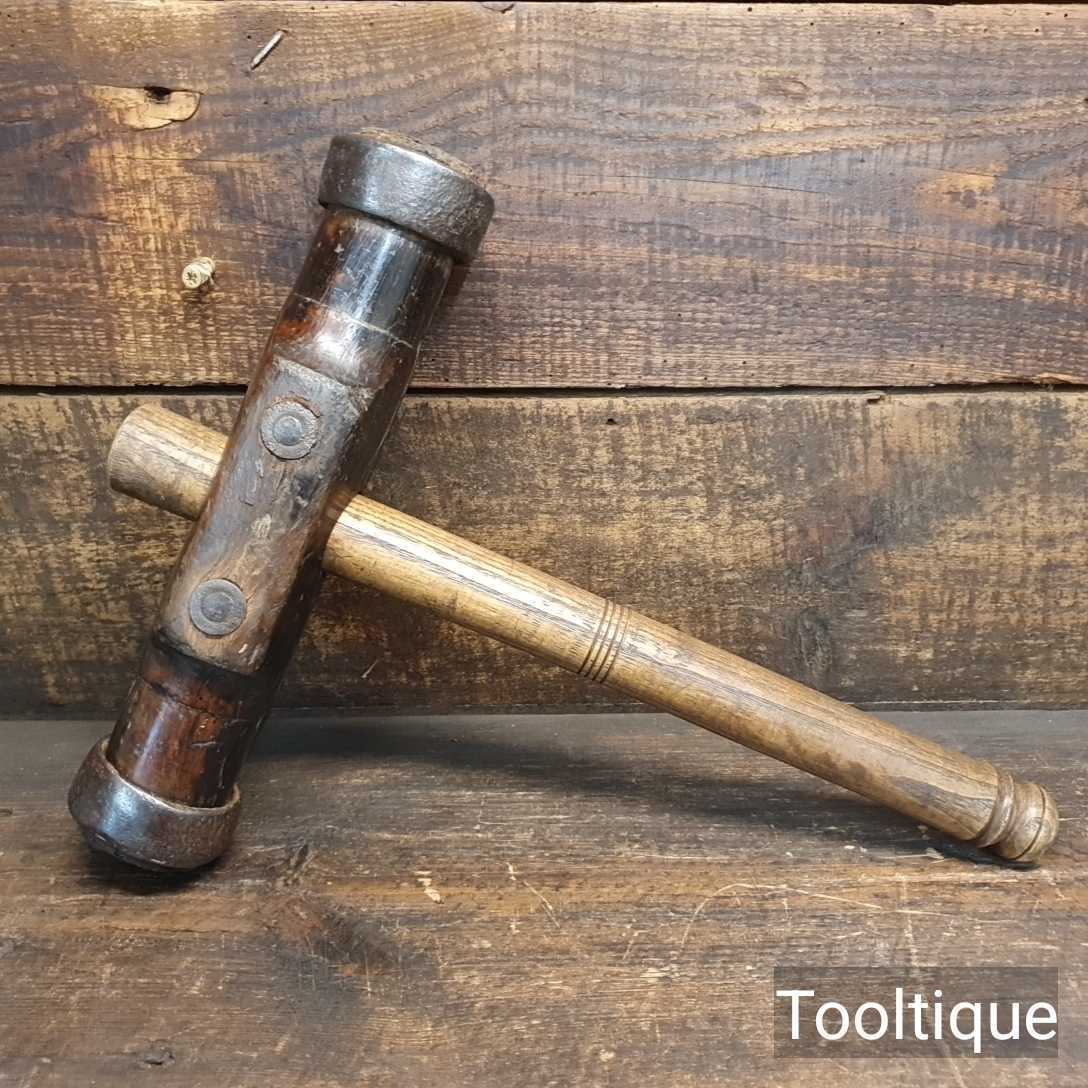 Vintage Boat Builders Lignum Caulking Hammer Mallet – Ready To Use ...