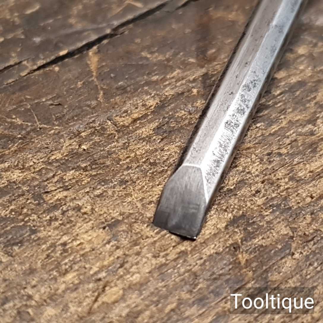 Vintage ¼” Bevel Edge Socket Chisel – Refurbished Ready For Use | Tooltique