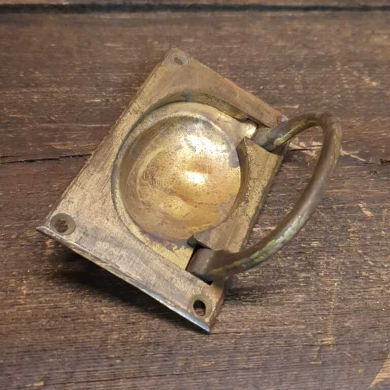 Antique 4” Military Chest Drawer Pull Handle | Tooltique