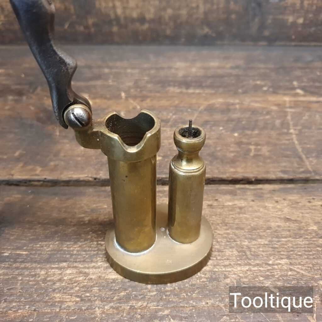 Vintage 12 Bore Decapper and Capper Cartridge Reloading Tool | Tooltique