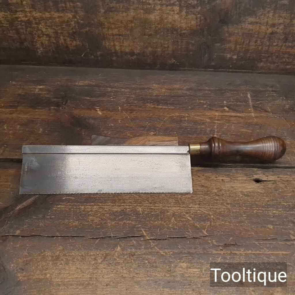 Vintage Steel Back Gentleman’s Saw 14 TPI – Sharpened rip Ready To Use ...