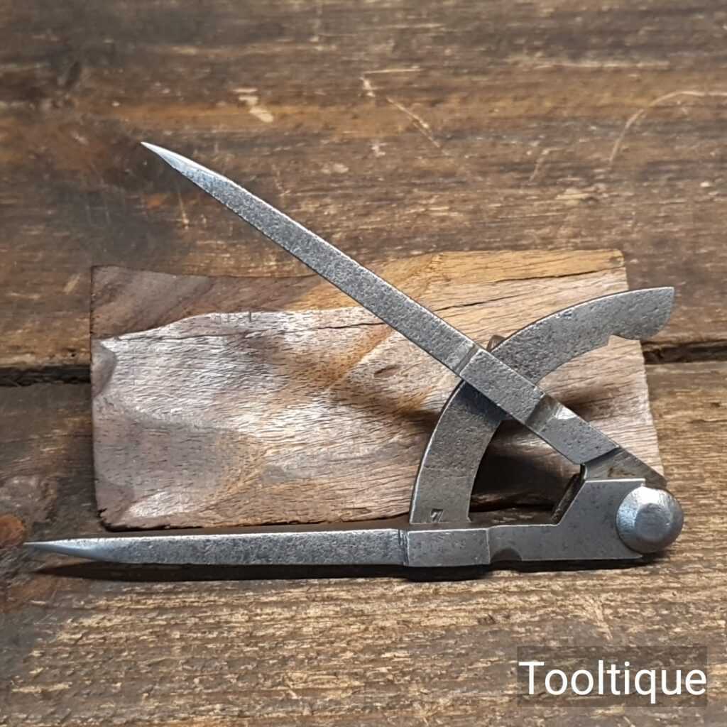 Vintage 5” Leatherworking Cast Steel Square Leg Dividers – Refurbished ...