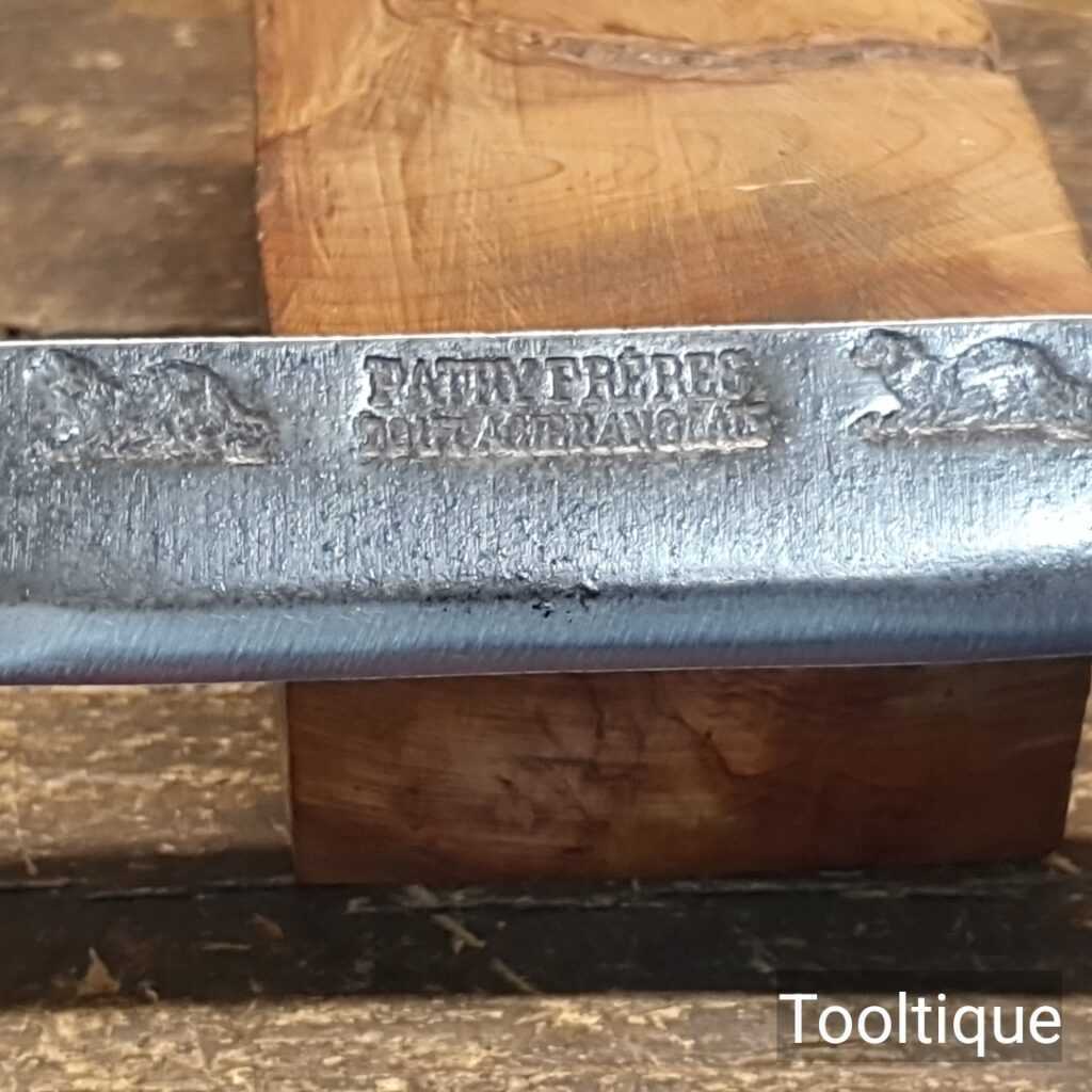 Vintage Patty Freres French 6” Gentleman’s Drawknife – Fully Refurbished | Tooltique
