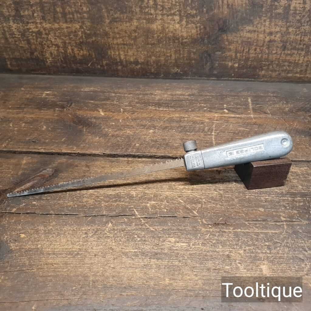 Vintage Eclipse No: 12 Alloy Padsaw With Good Sharp Saw Blade | Tooltique