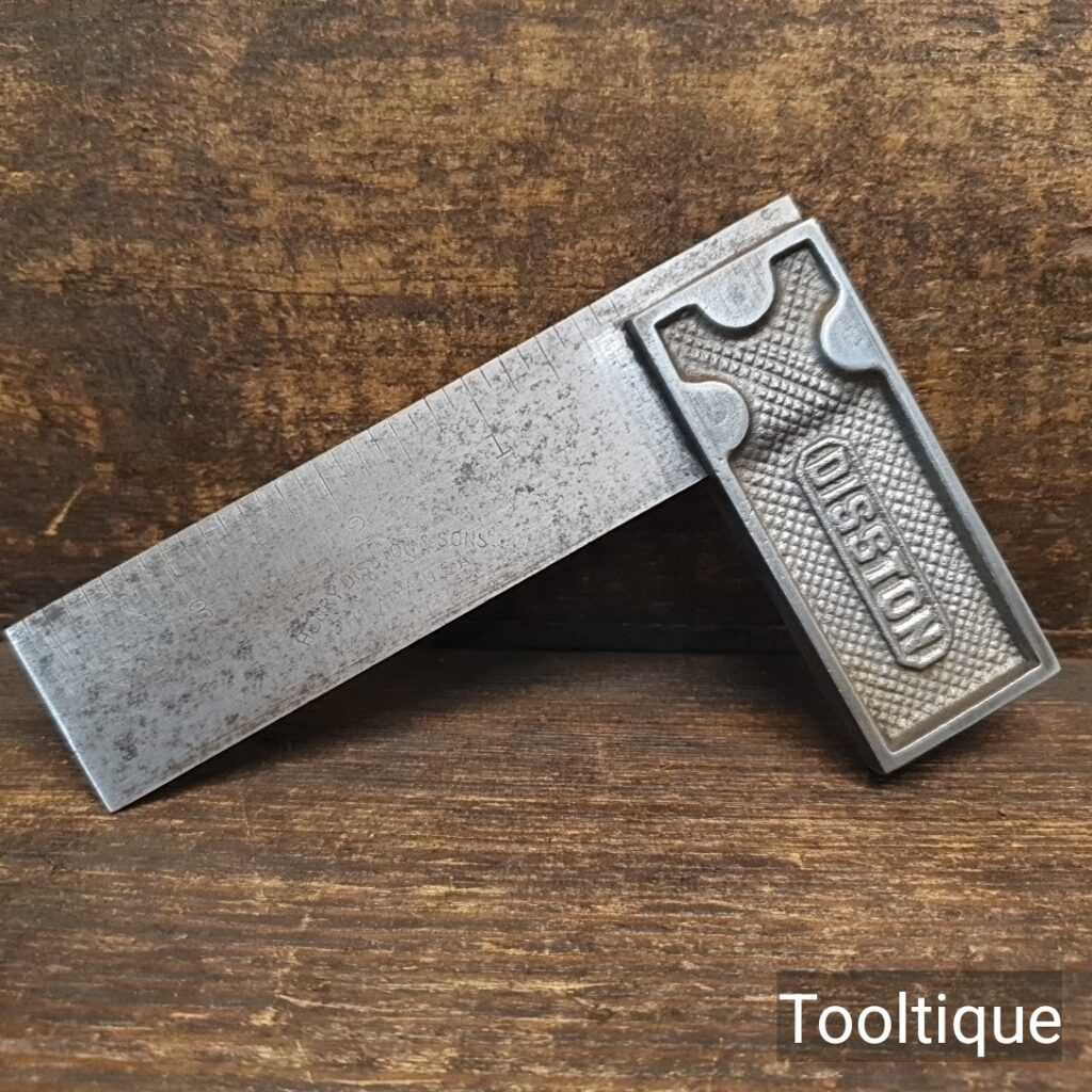 Vintage Henry Disston Philadelphia USA Carpenters 4” Calibrated Steel ...