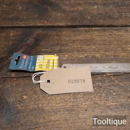 Vintage Rabone Chesterman No: 47f 150mm Metric Steel Ruler | Tooltique