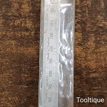 Vintage Rabone Chesterman No: 47f 150mm Metric Steel Ruler | Tooltique
