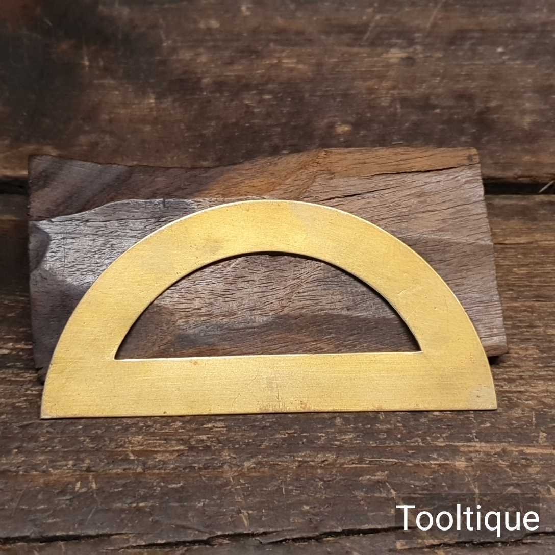 Vintage Brass 180-Degree Protractor – Very Good Lightly Used Condition ...