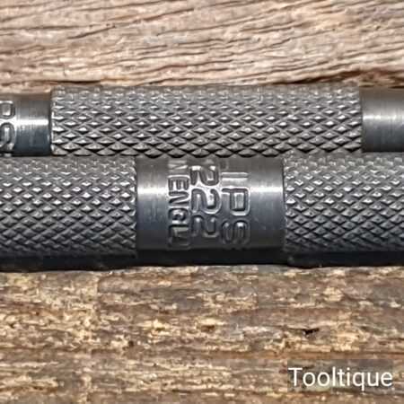 2 No: Vintage Eclipse England No: 222 + 223 Engineers Double Ended Scribe Tools | Tooltique