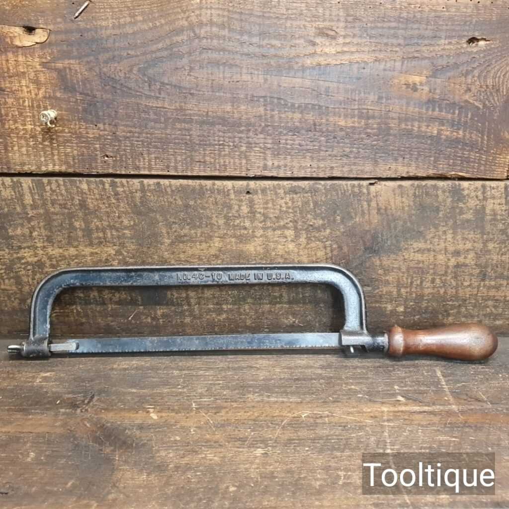 Vintage No: 4C-10 USA Cast Steel Hacksaw WW2 Era – Ready For Use ...