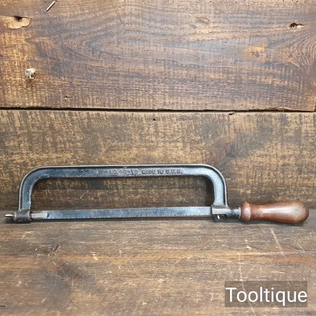 Vintage No: 4C-10 USA Cast Steel Hacksaw WW2 Era – Ready For Use ...