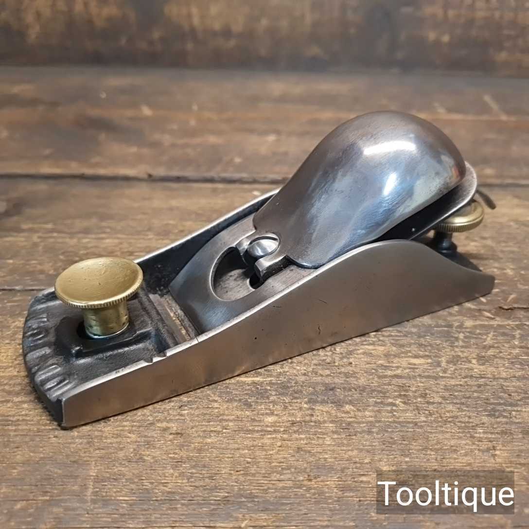 Antique Union Knuckle Cap Adjustable Throat Block Plane – Fully ...