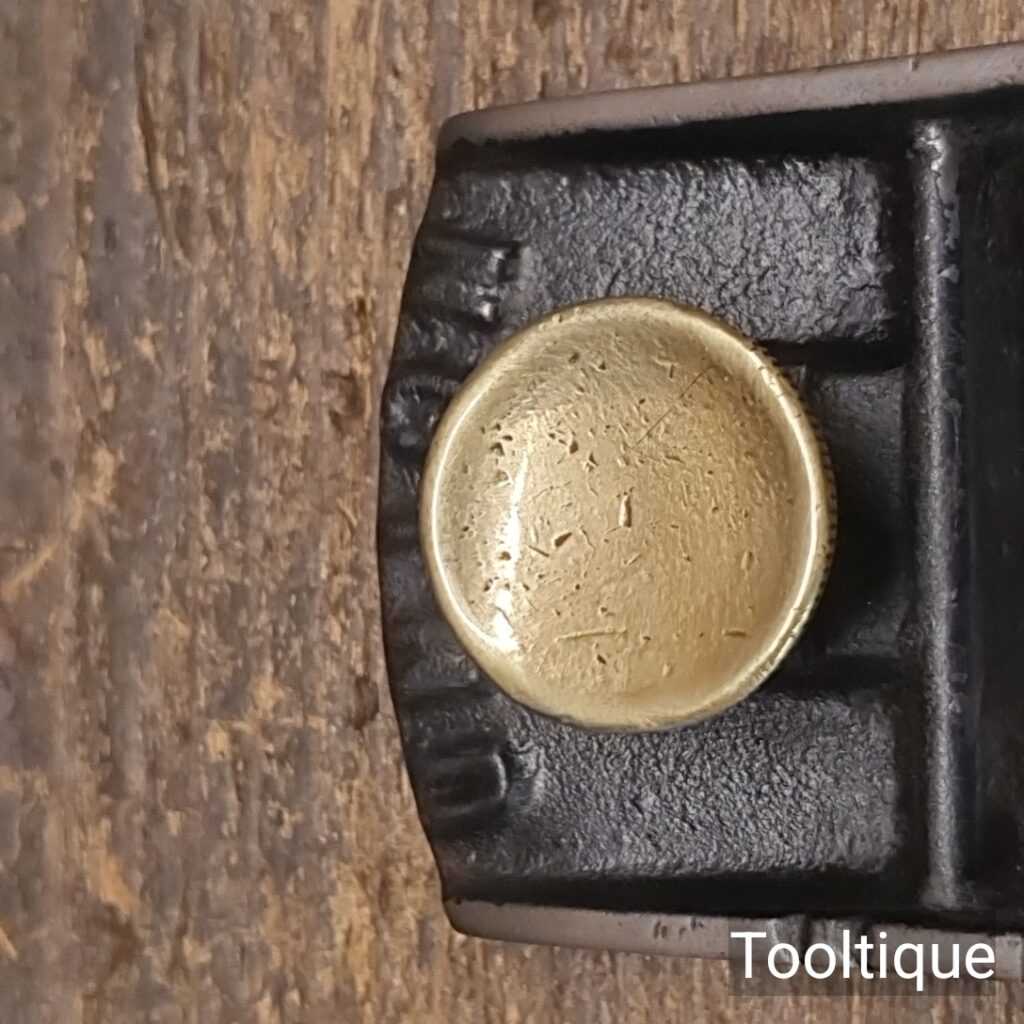 Antique Union Knuckle Cap Adjustable Throat Block Plane – Fully ...