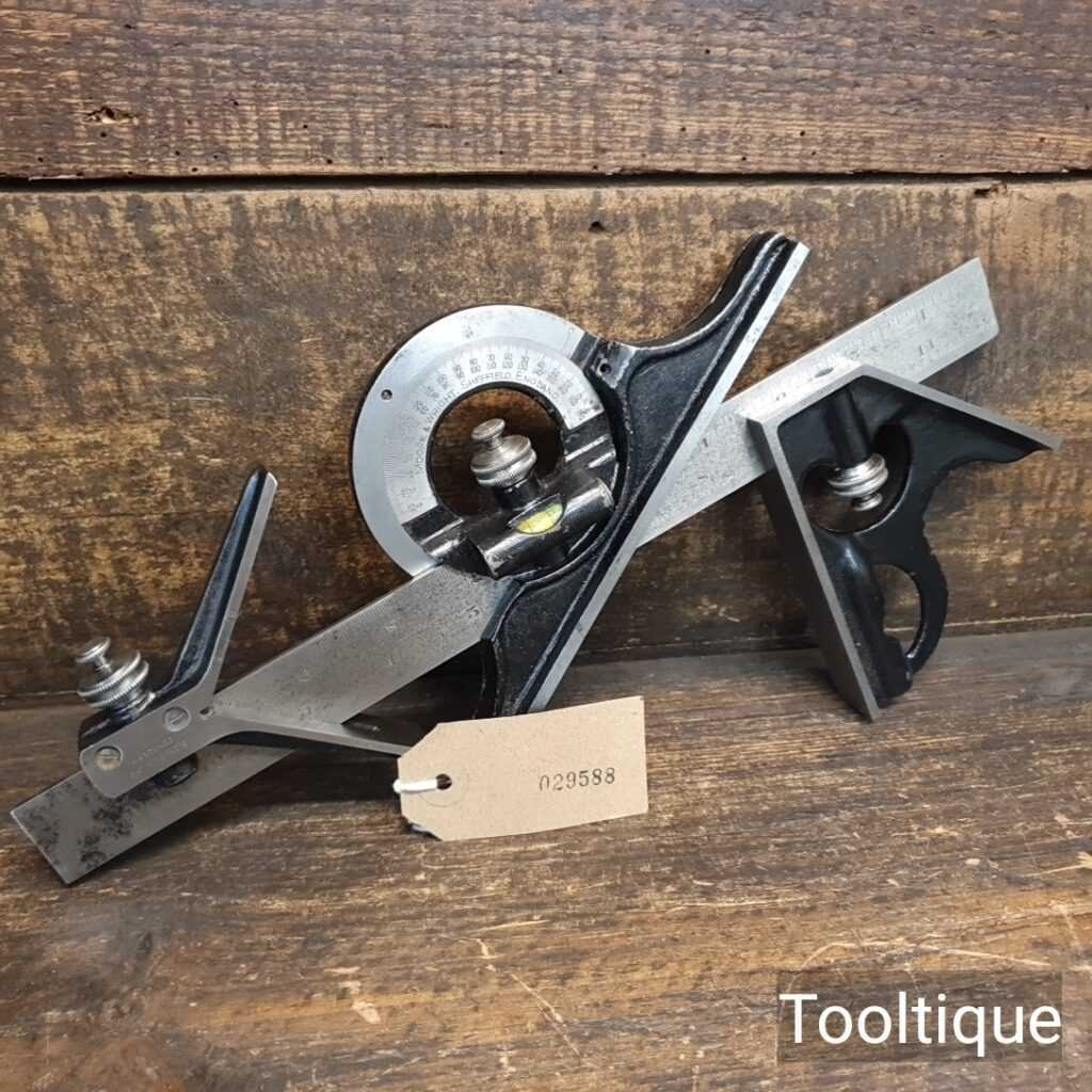 Vintage Moore & Wright Combination Square Set – Refurbished | Tooltique