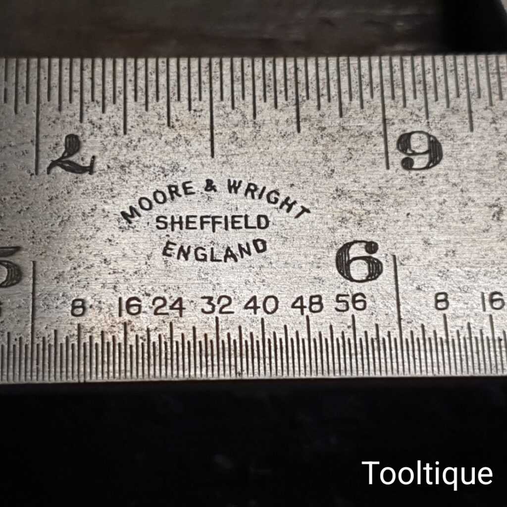 Vintage Moore & Wright Combination Square Set – Refurbished | Tooltique